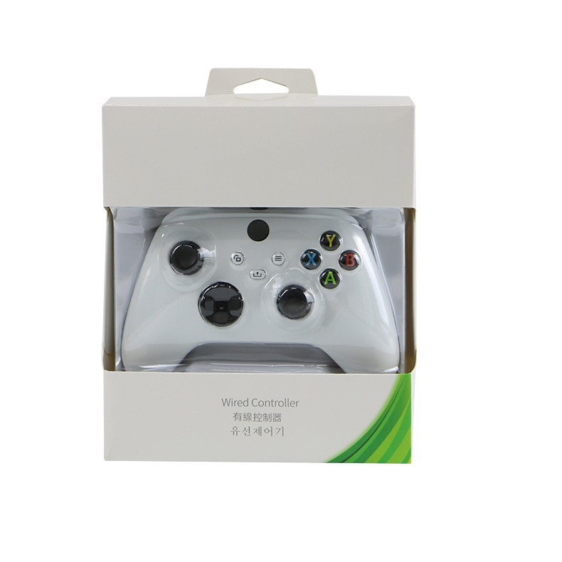 Controler cu fir, Pentru Xbox One/Xbox Series X, Alb - eMAG.ro