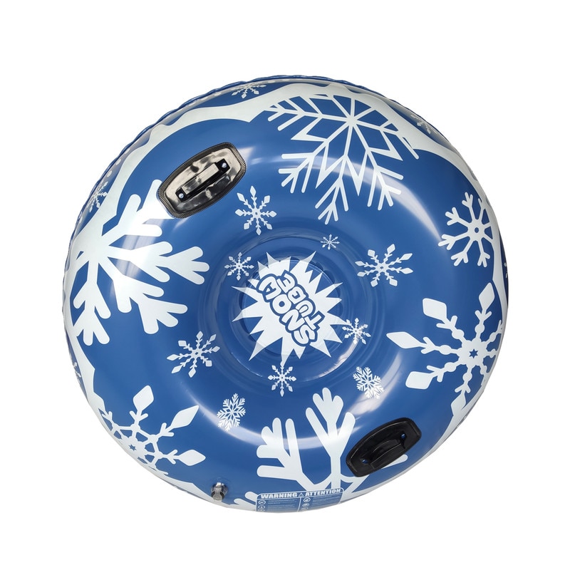 Colac zapada, PVC, 120cm, Albastru/Alb - eMAG.ro