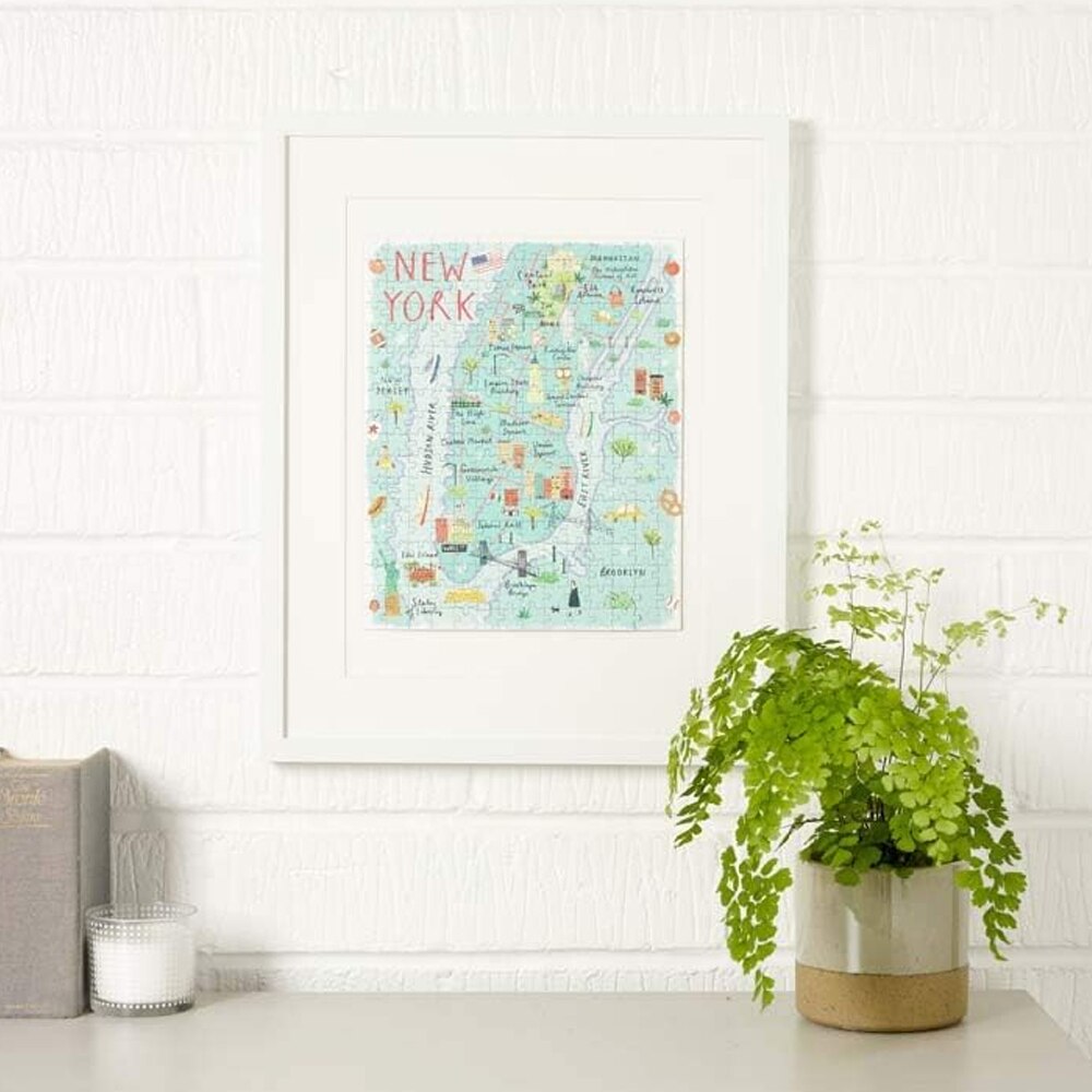 Talking Tables City Map Puzzle New York 5106152 1-90, City Map New York ...