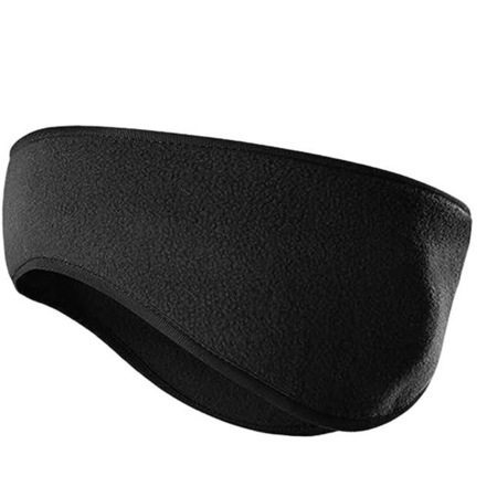 Banda pentru cap unisex, Sunmostar, Fleece/Poliester, Negru - eMAG.ro