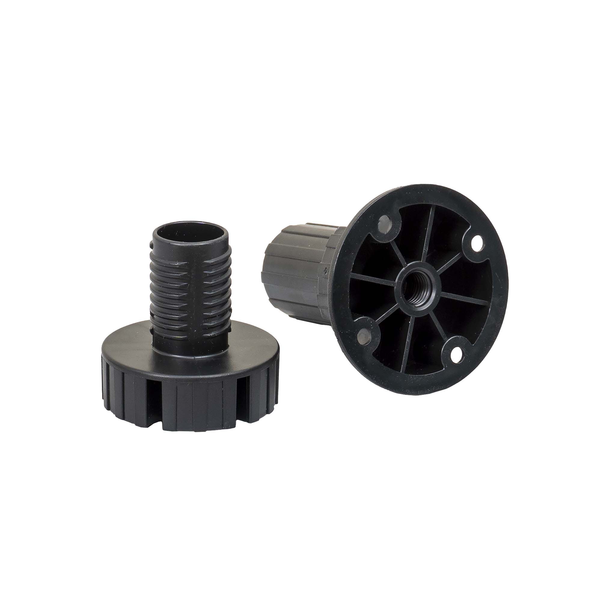 Picior reglabil din plastic pentru mobila, inaltime maxima 11.5cm ...