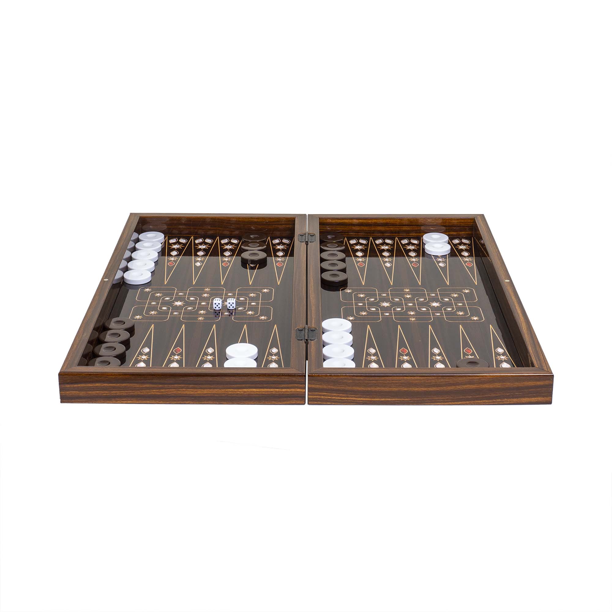 Joc de table din lemn lacuit, Premium Relief, 50x50cm / ZTS 5512-5 ...
