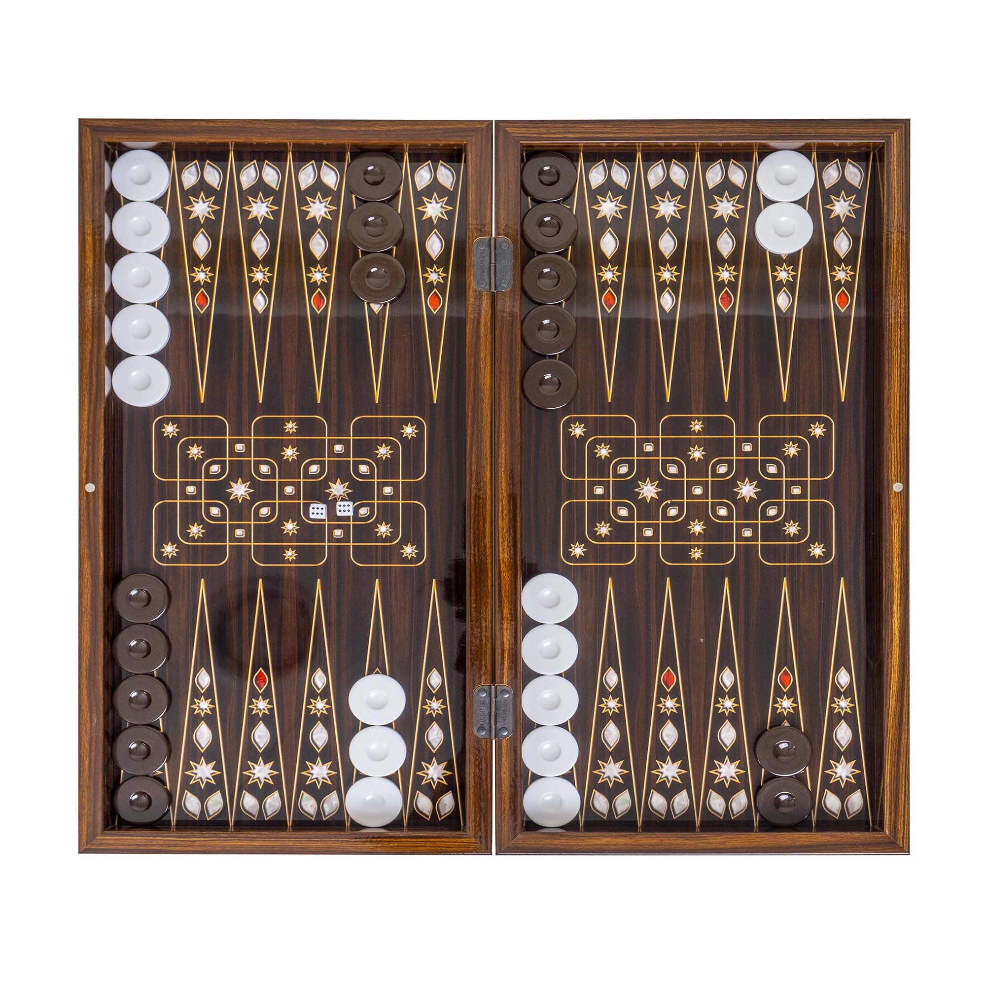 Joc de table din lemn lacuit, Premium Relief, 50x50cm / ZTS 5512-5 ...