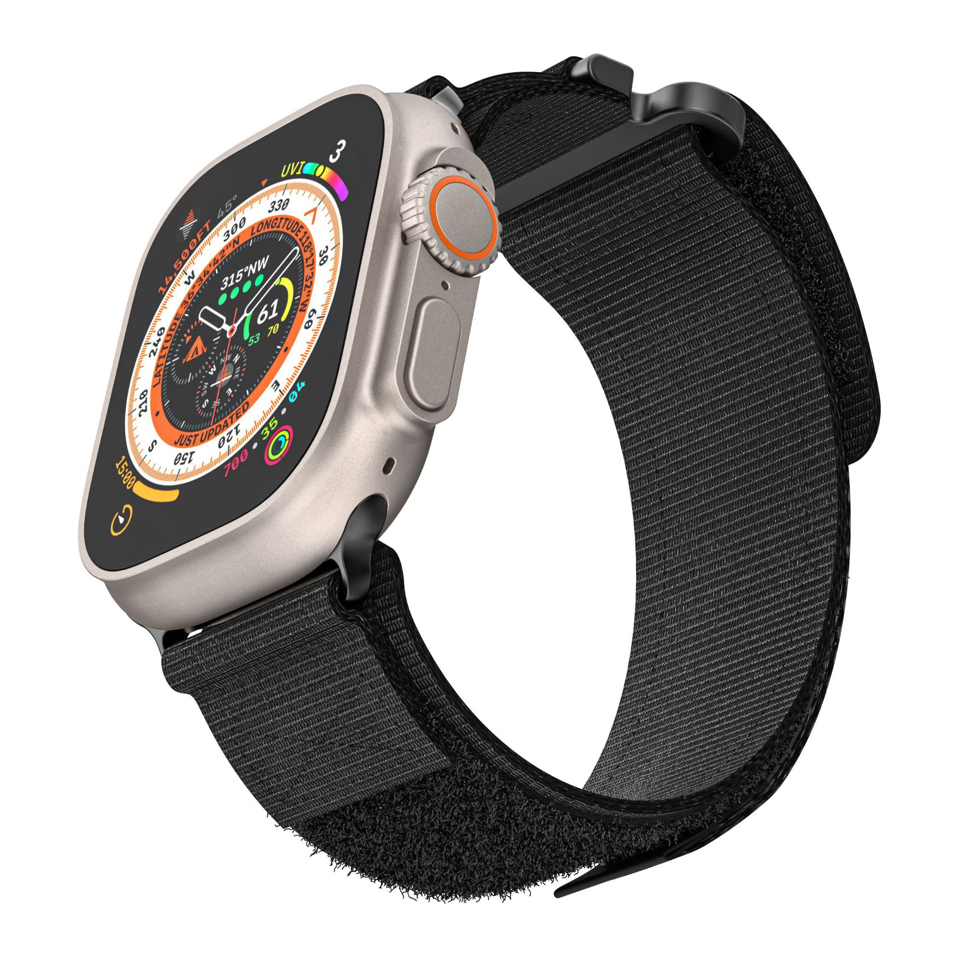 POKKO®BAND textil nylon szíj, Apple Watch Ultra/SE/8/7/6/5/4/3/2/1 ...