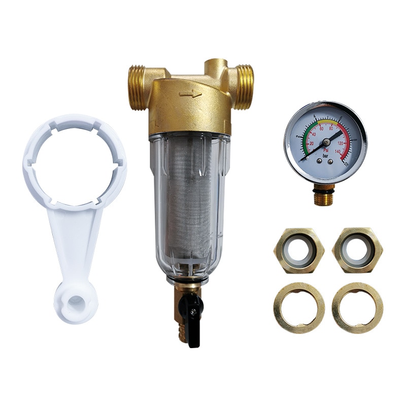 Filtru autocuratare din alama cu sita inox filet 1 tol semiolandez si ...