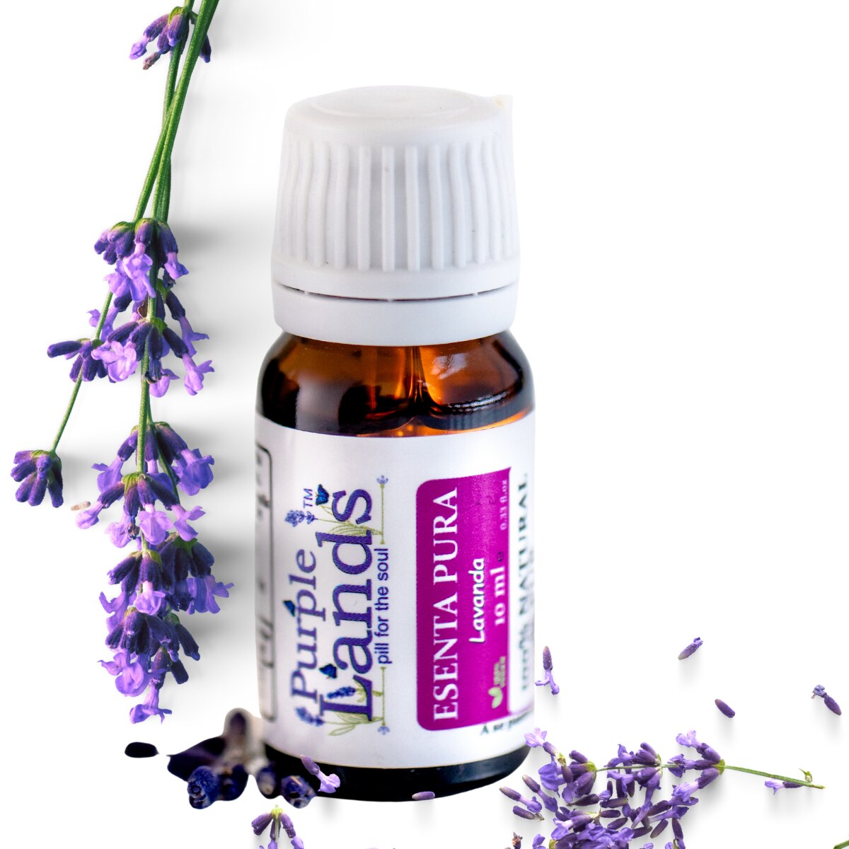 Pure Lavender Essence, Purple Lands, 10 мл - eMAG.bg