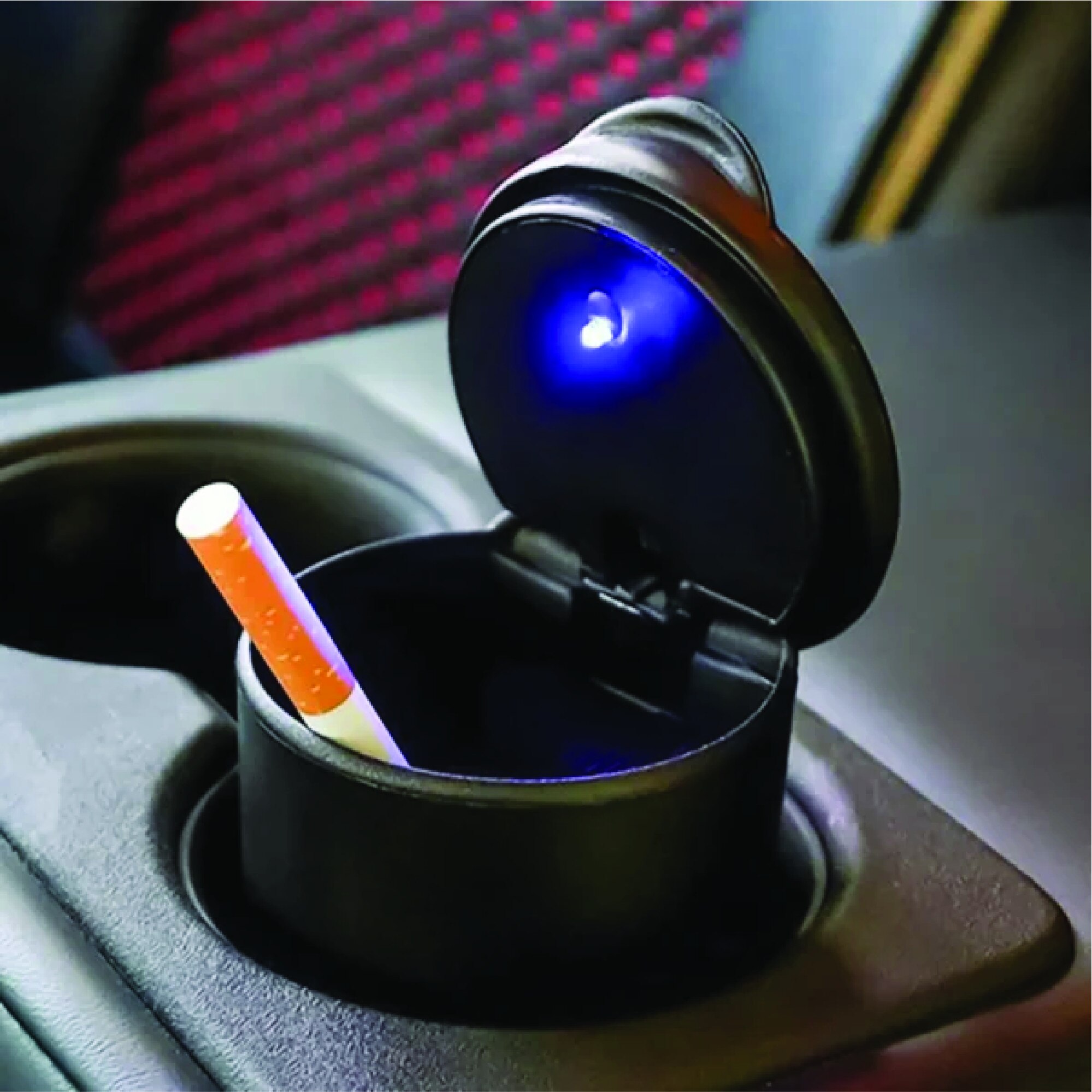 Scrumiera Auto cu LED - eMAG.ro