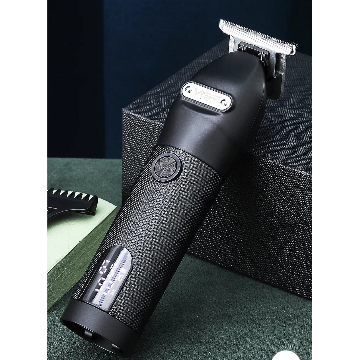 Set aparat de tuns profesional VGRshop, contur barba si corp, perie ...