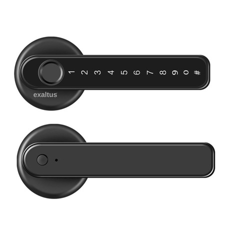 Yala cu amprenta digitala premium, Exaltus®, Cu Bluetooth, control la ...