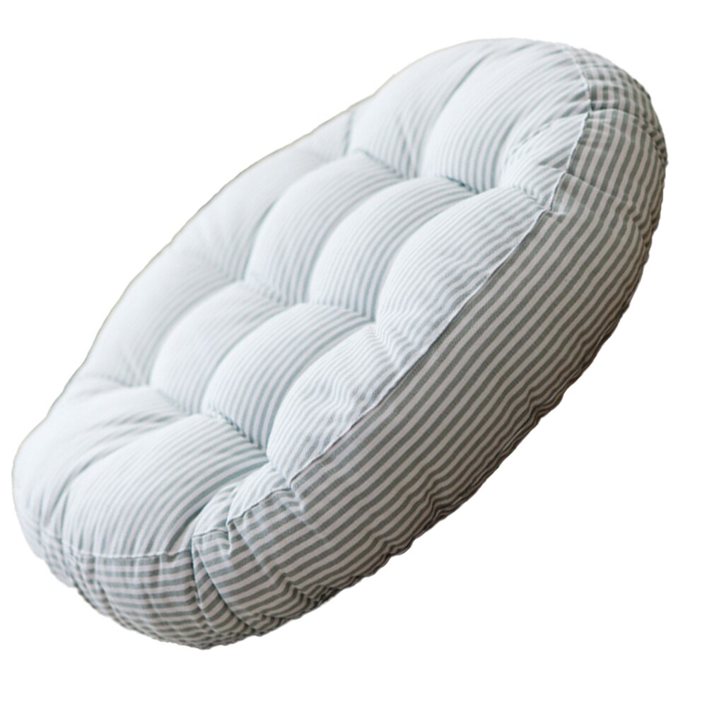 Perna podea, Bumbac/In, 42cm, Alb/Verde - eMAG.ro