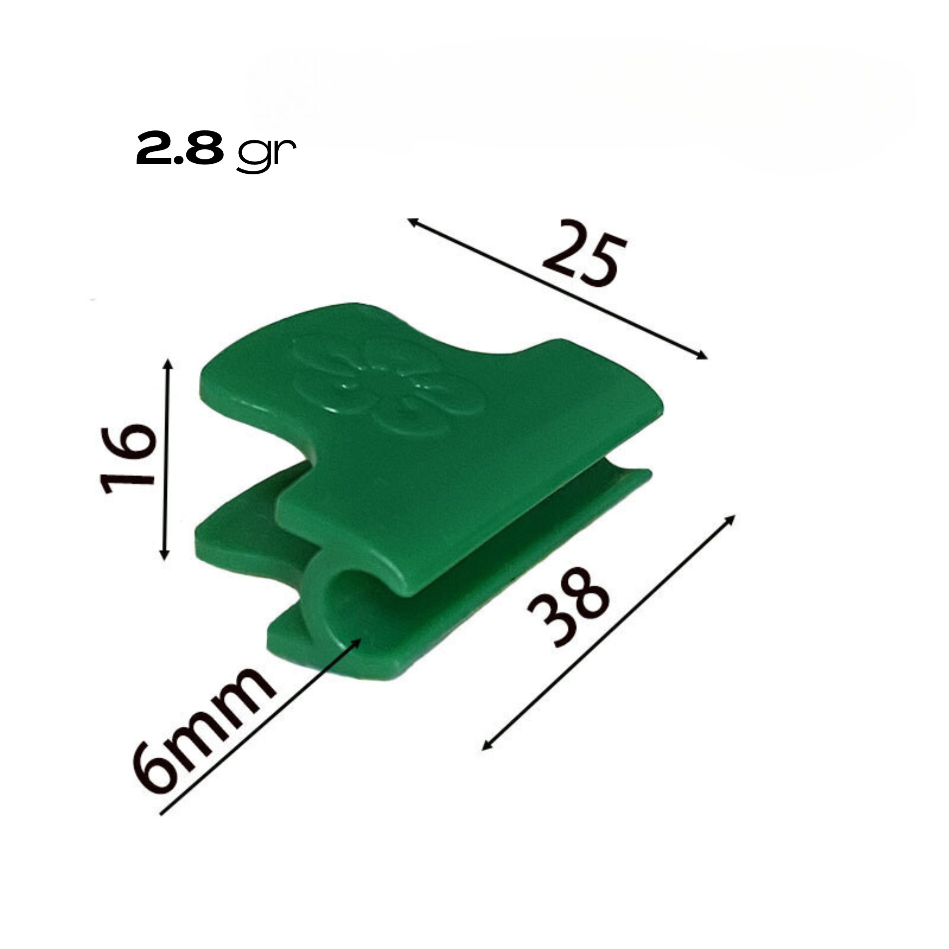 Set 20 cleme pentru solar 6mm Plastic - eMAG.ro