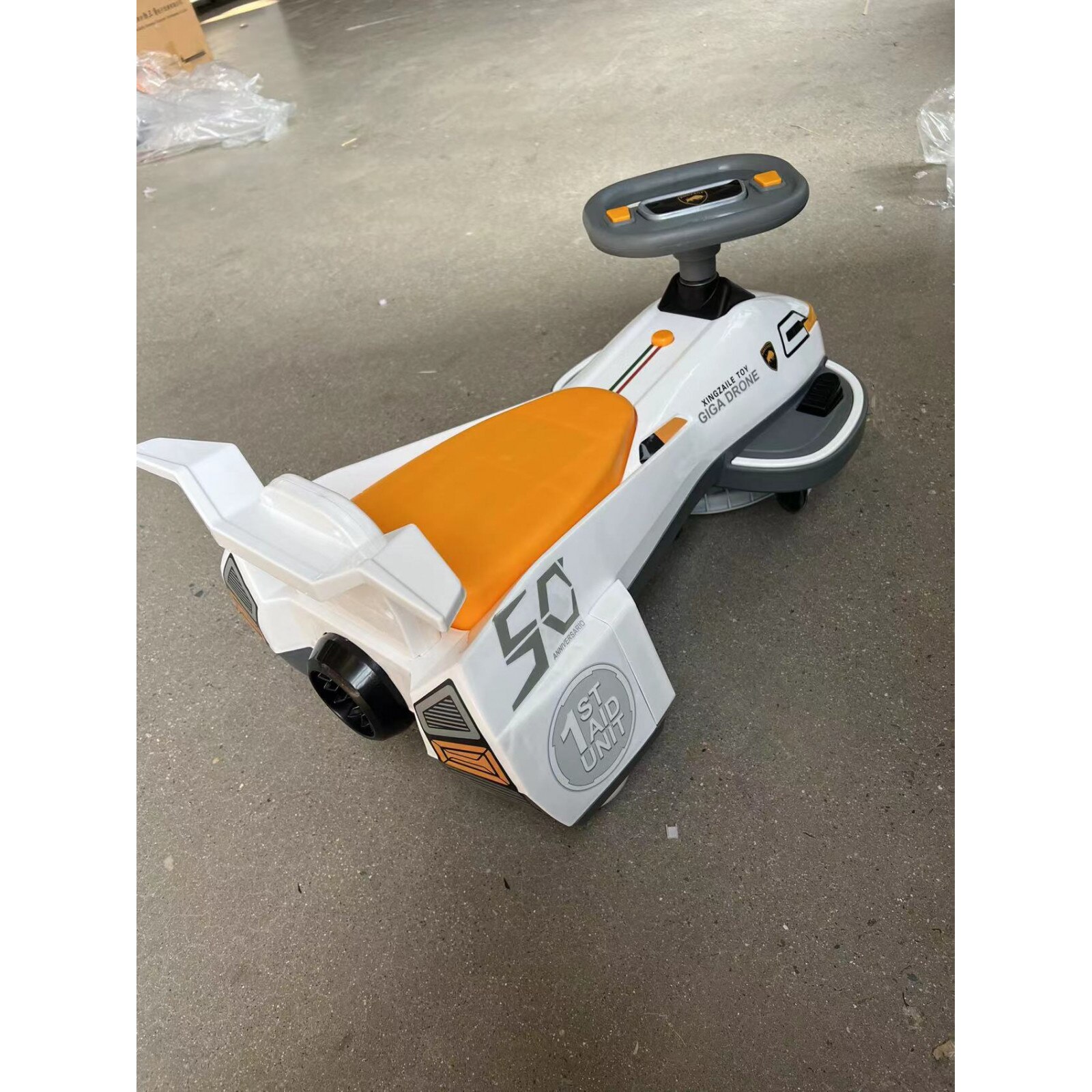 Masinuta electrica Twister Naveta spatiala 606, cu aburi si acumulator ...