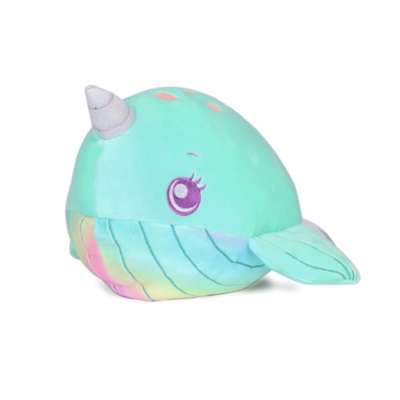Jucarie de plus cu balena, Dream Beams, 18 cm, Multicolor - eMAG.ro