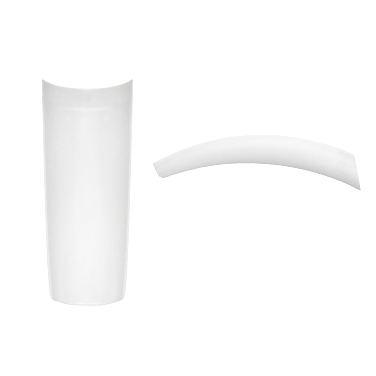 Set 50 de tipsuri, Bass Cosmetics, Plastic, Alb - eMAG.ro