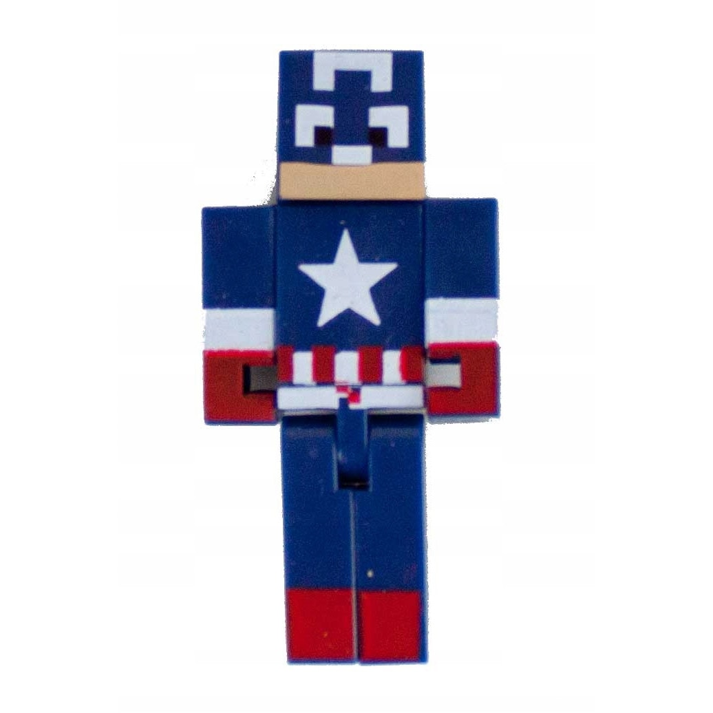 Комплект от 6 Minecraft фигурки с LED, Minecraft супергерои с аксесоари ...