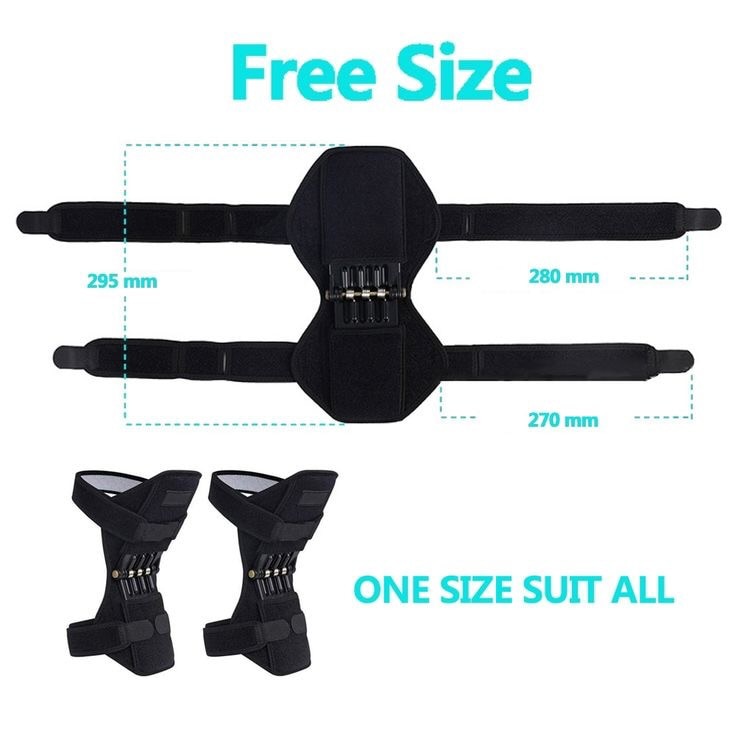 Set Aparat EMS Pentru Picioare si 2 Genunchiere Cu Arc Pentru Suport ...