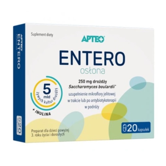 Probiotic Entero, Apteo, 20 capsule - eMAG.ro