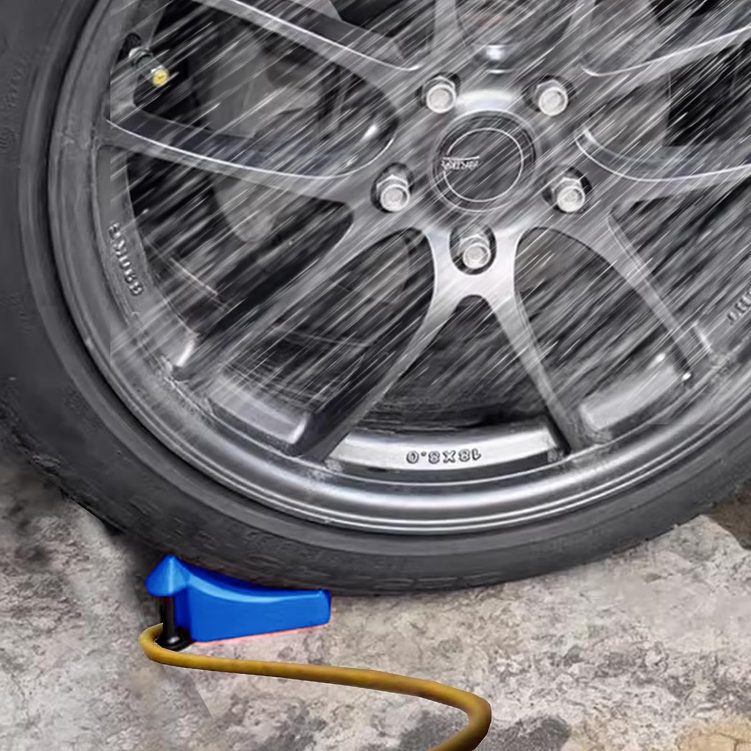 Set 4 x Ghid pentru furtun auto, Sunmostar, Plastic, Albastru - eMAG.ro