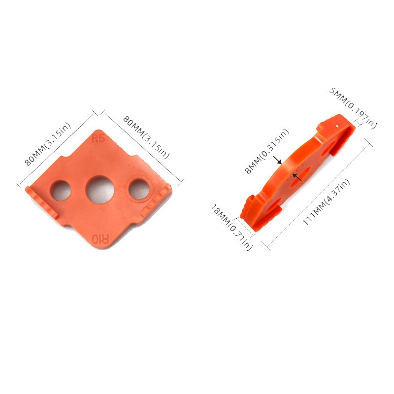2x Sabloane de router, Sunmostar, Rosu - eMAG.ro
