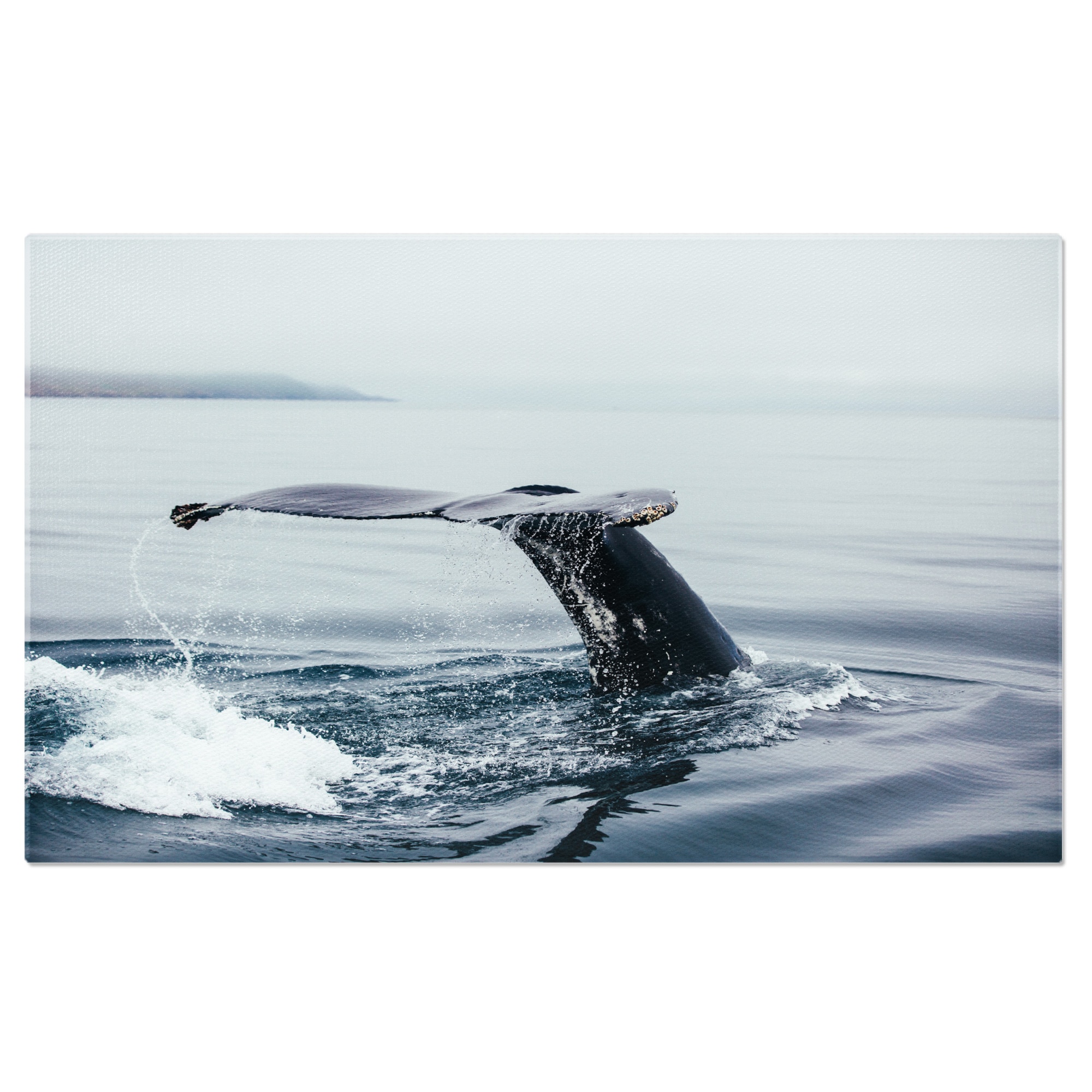 Vászonfestmény - A víz alatti természet csodája: A nagy hal az óceán ...