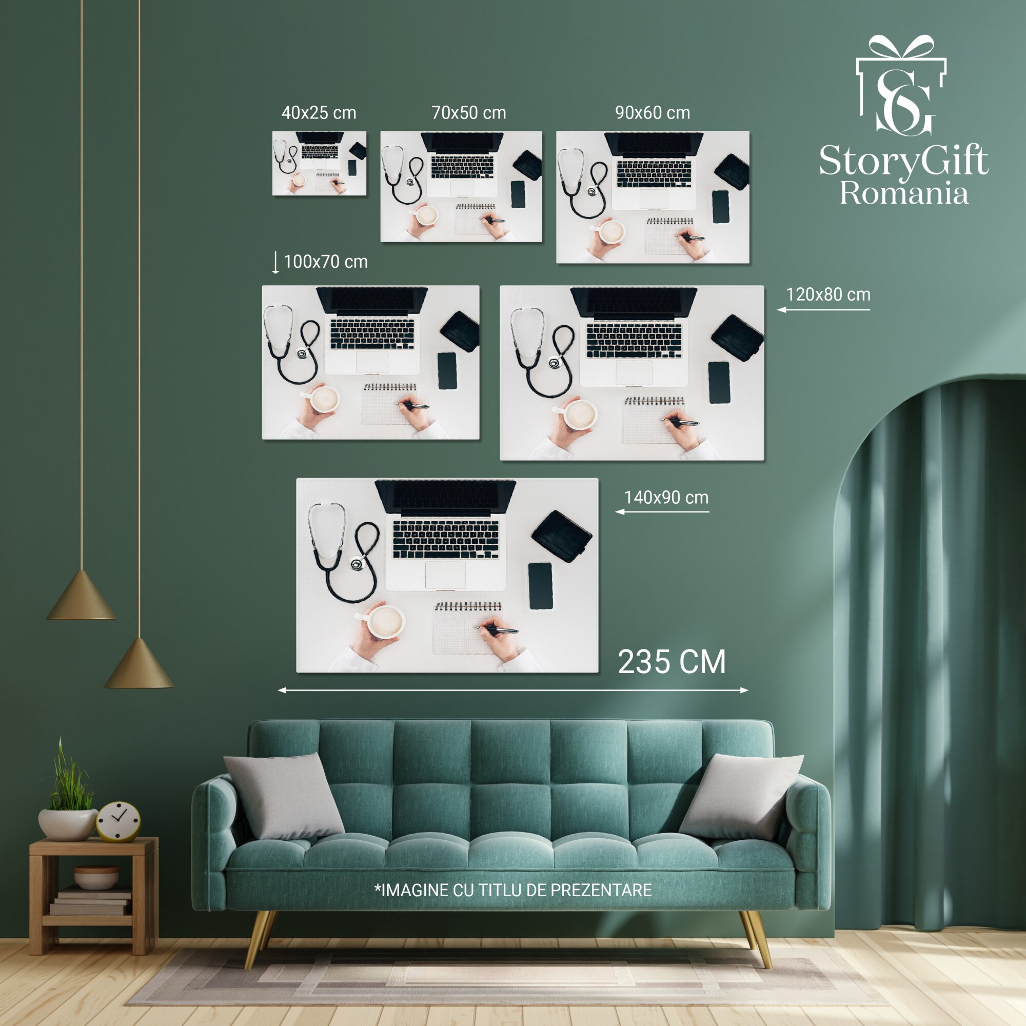 Картина на платно - Модерна медицина - Здравеопазване с високи ...