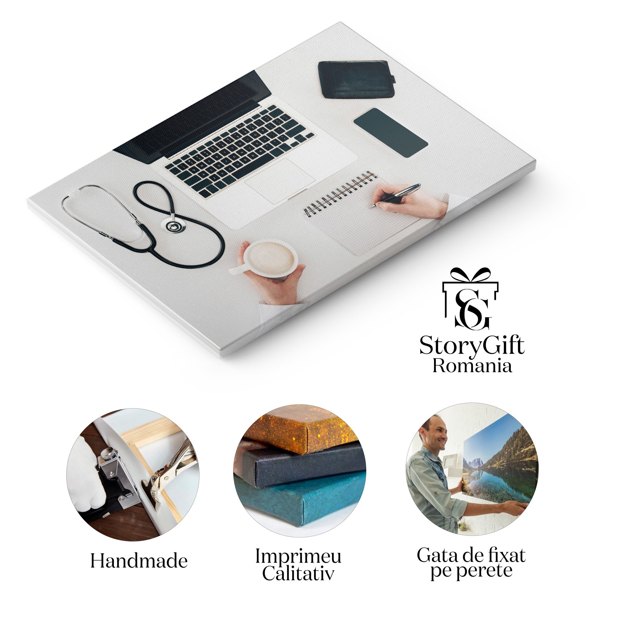 Картина на платно - Модерна медицина - Здравеопазване с високи ...