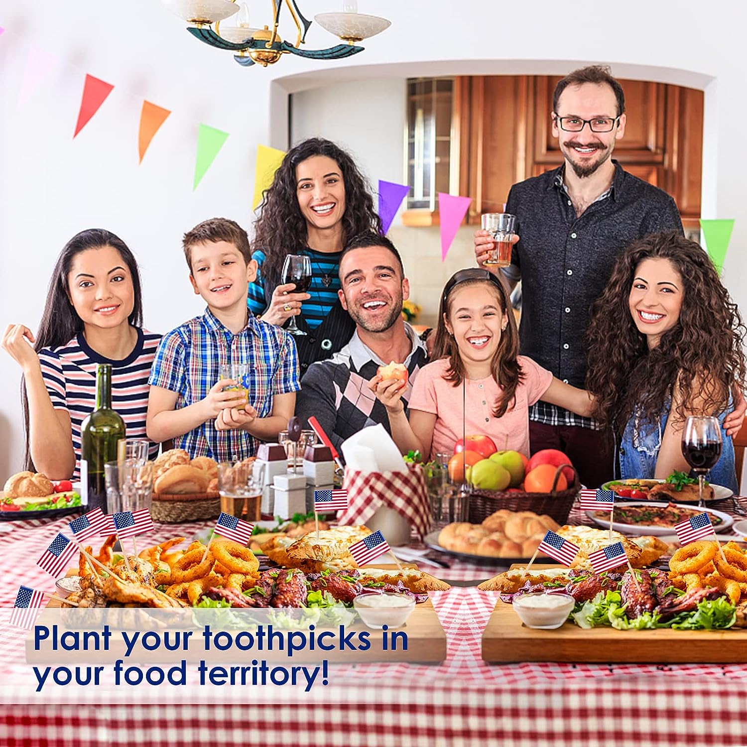 Set 5 stegulete decorative pentru scobitori, Sunmostar, Hartie ...