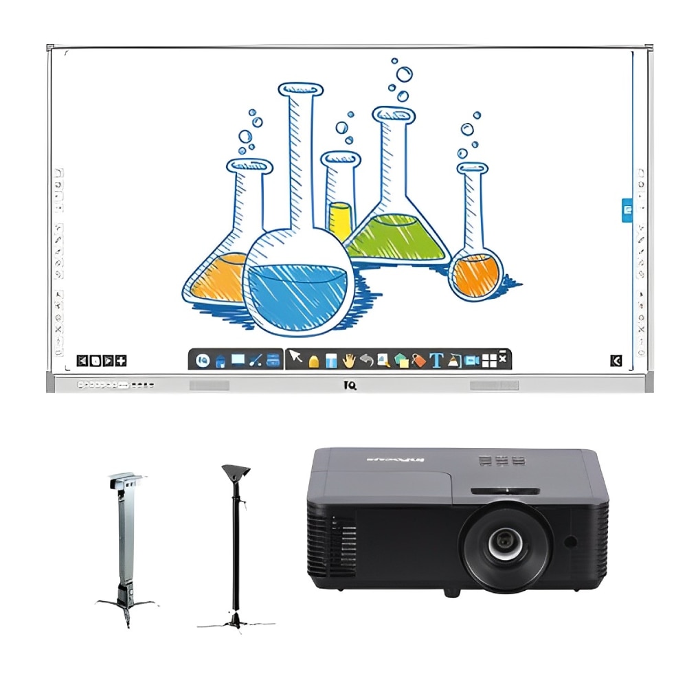 Pachet interactiv IQboard Evolution AiO 100 inch - Next Gen - All in ...