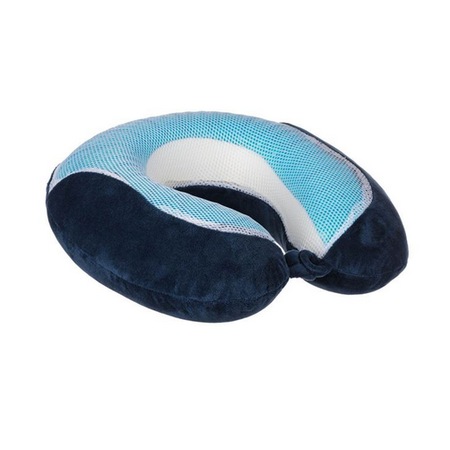 Perna de Voiaj Anatomica cu Memory Foam & Cooling Gel, dimensiune 27cm ...