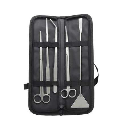 Kit instrumente curatare acvariu/terariu 5 in 1, NUODWELL, Cu geanta de ...