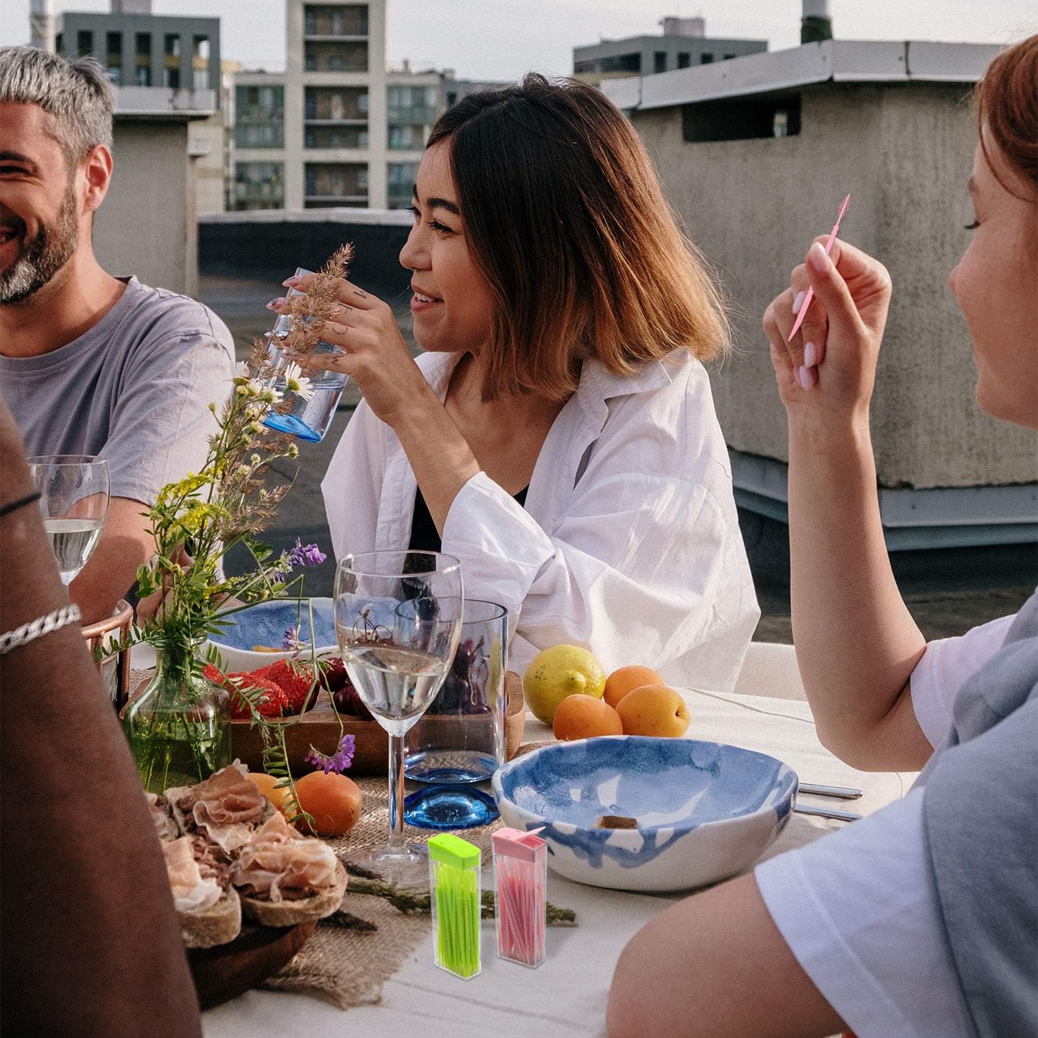 Set 200 scobitori, Plastic, Multicolor - eMAG.ro