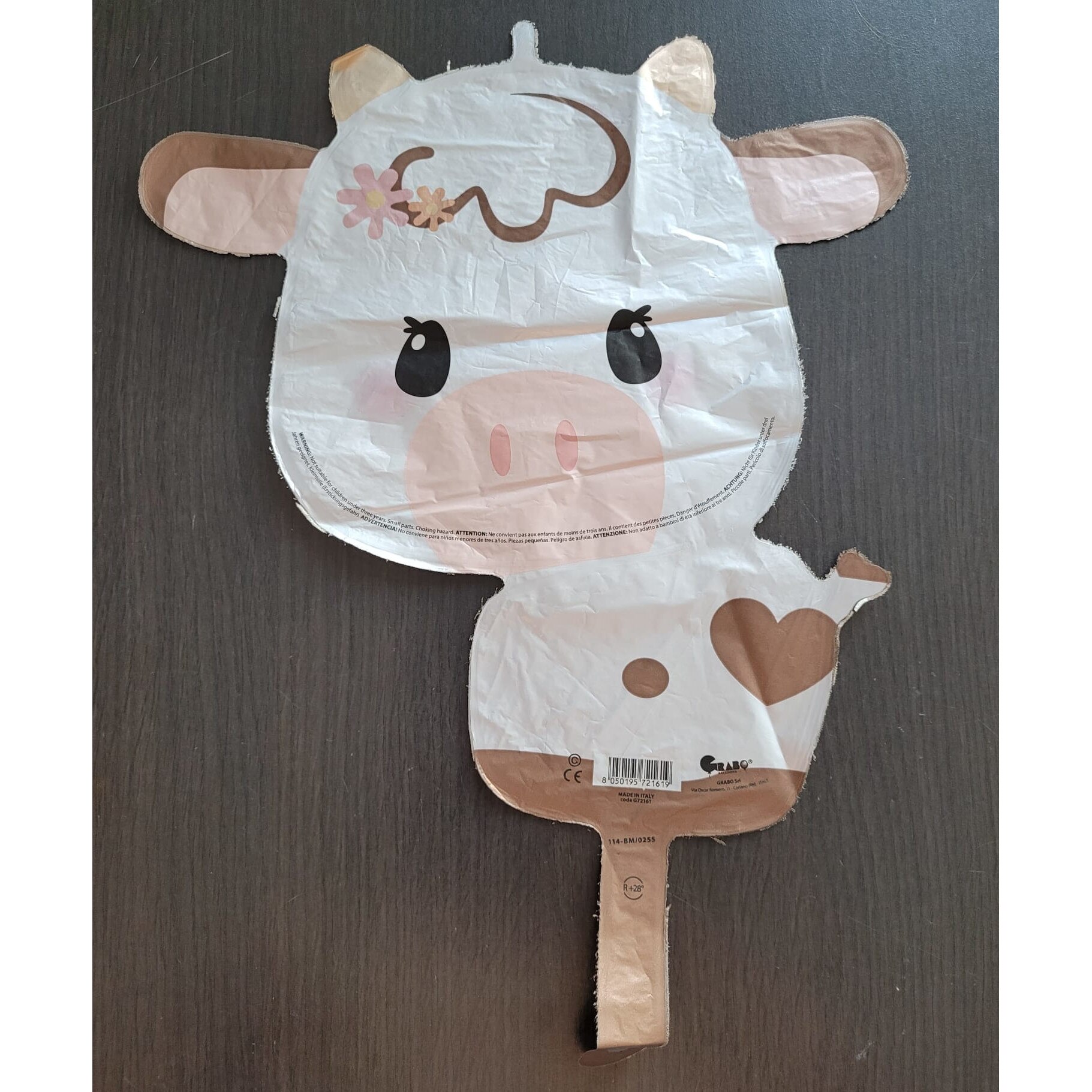 Balon Folie Mini Figurina Vacuta 33 X 33 Cm Emag Ro