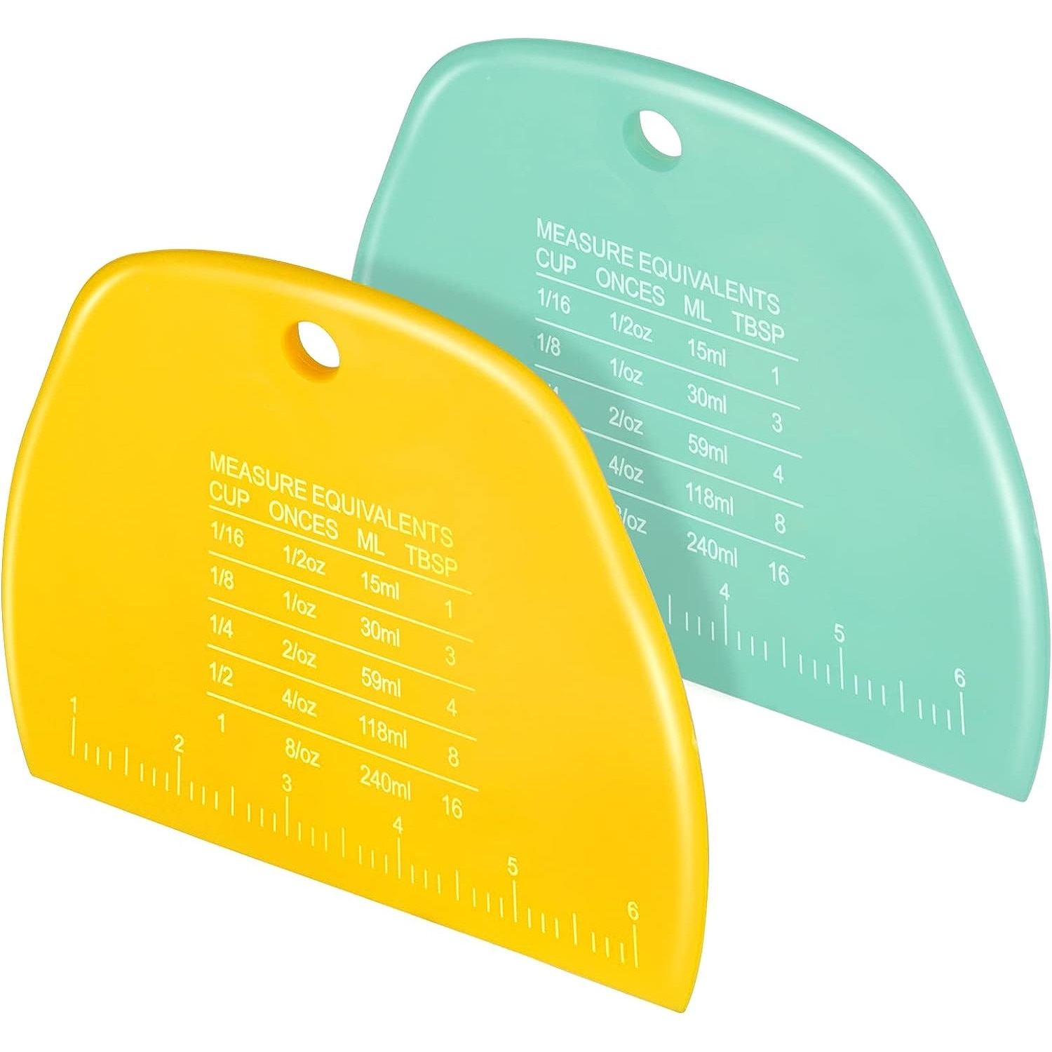 Set 2 raclete pentru aluat, Sunmostar, Plastic, Multicolor - eMAG.ro