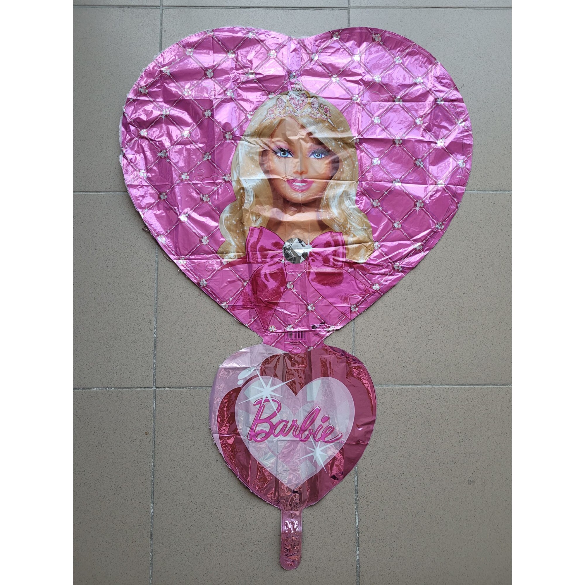 Balon folie Barbie 2 inimi 84 cm - eMAG.ro