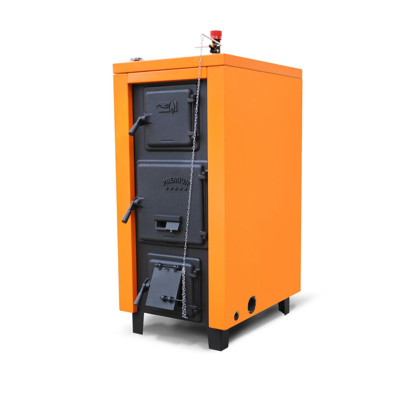 Cazan combustibil solid Magdolna 27kW cu regulator tiraj - eMAG.ro