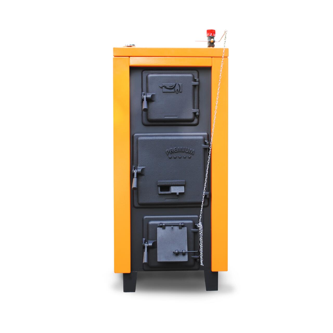 Cazan combustibil solid Magdolna 27kW cu regulator tiraj - eMAG.ro