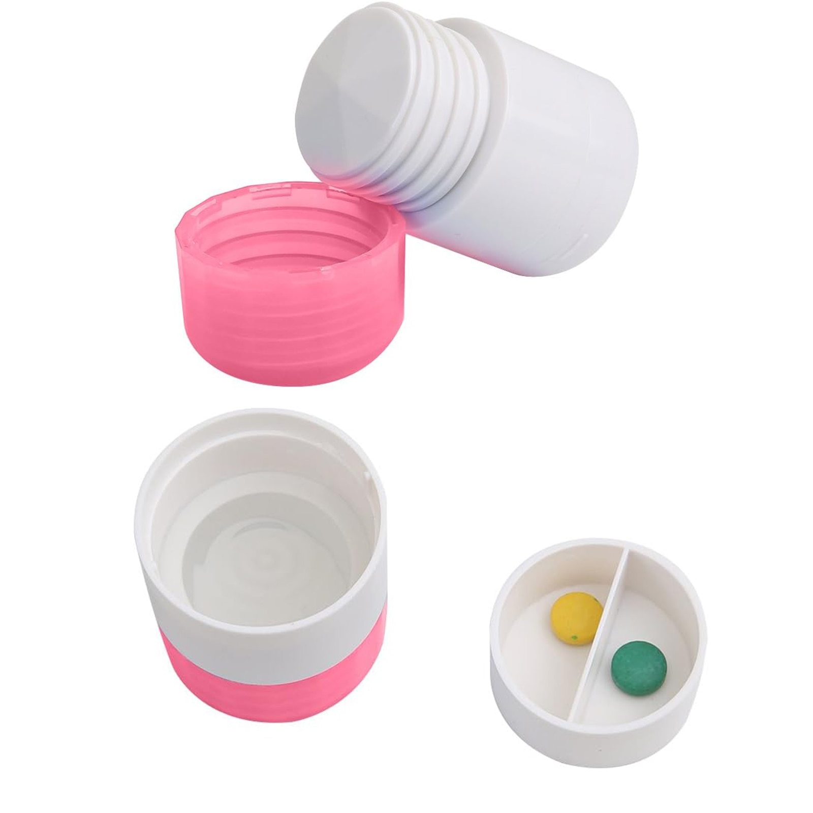 Cutie pastile, POMAMZ, Plastic, Portabil, Pentru depozitarea ...