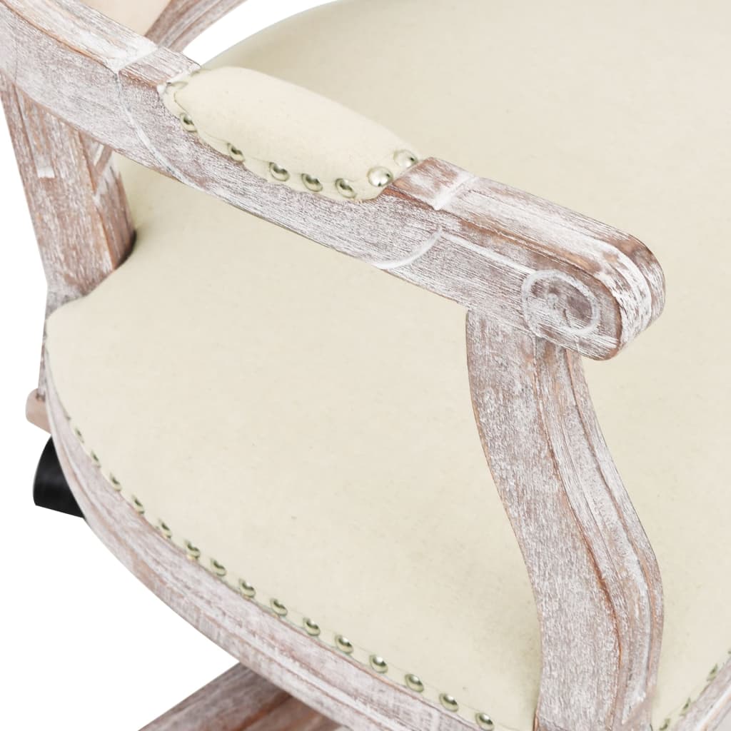 Scaun de birou pivotant, bej, in 344478 - eMAG.ro