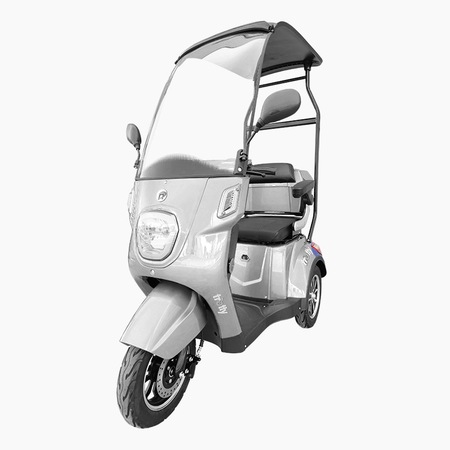 Scuter electric cu 3 roti, model BN0223, motor 800W, baterie 20AH ...