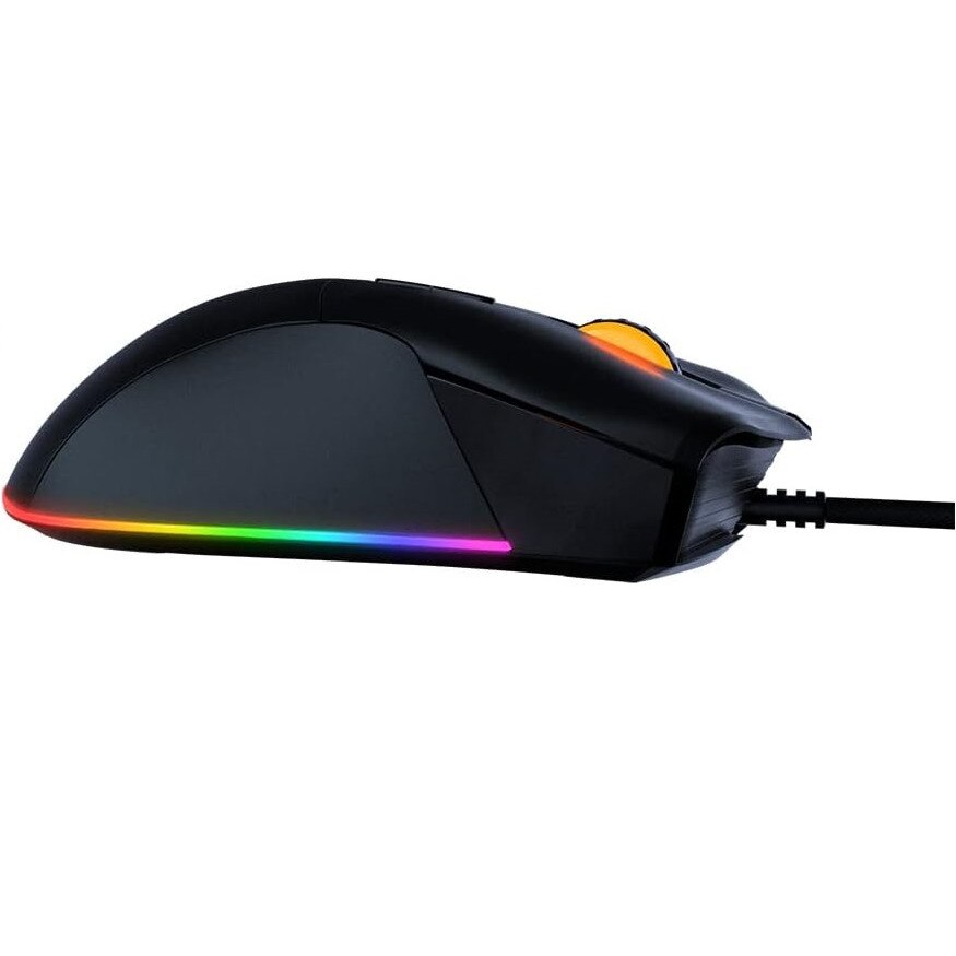 Mouse Challenger USB RGB Gamer, FlowUP, 7 butoane programabile, Senzor ...