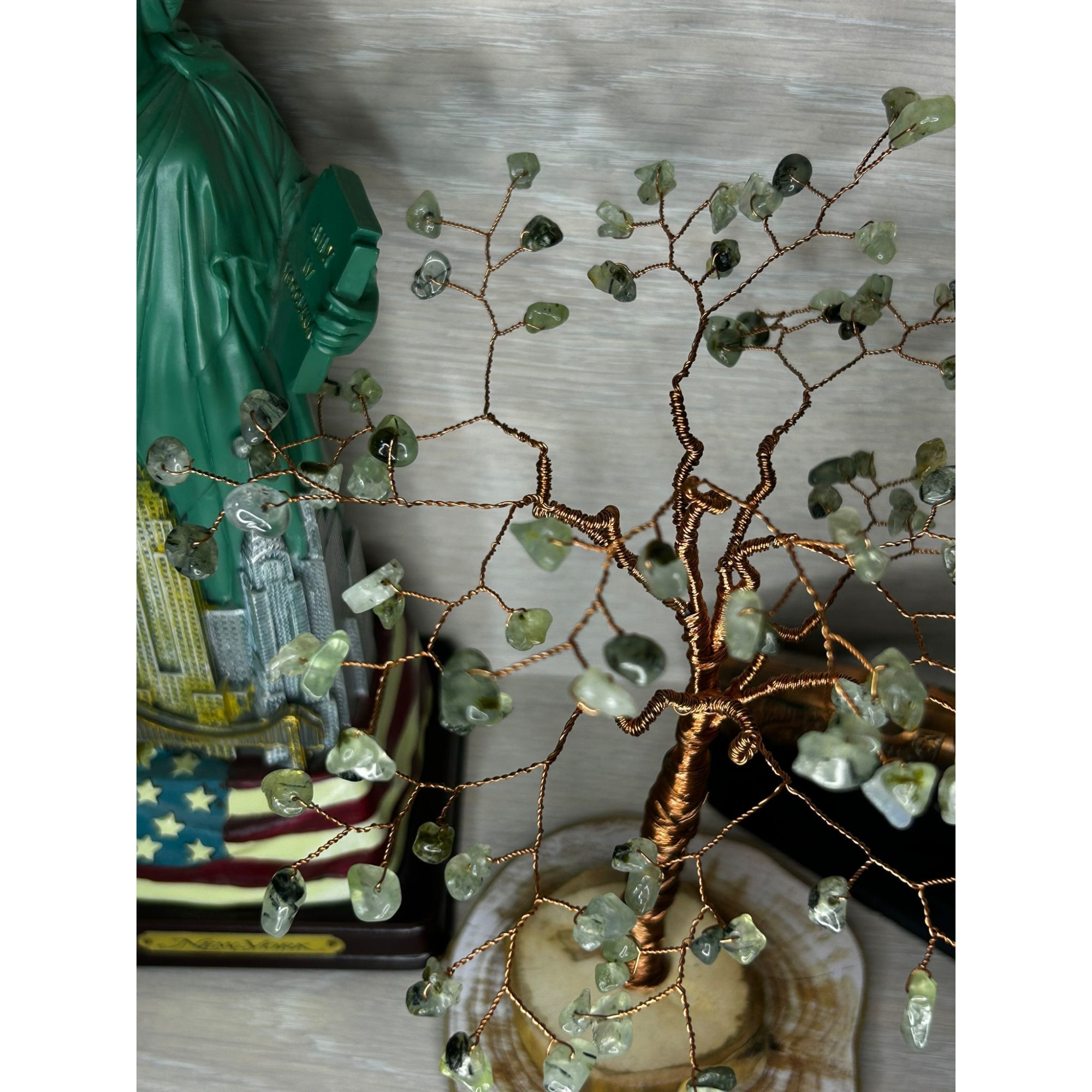 Copac decorativ din pietre semipretioase( Prehnit) - eMAG.ro