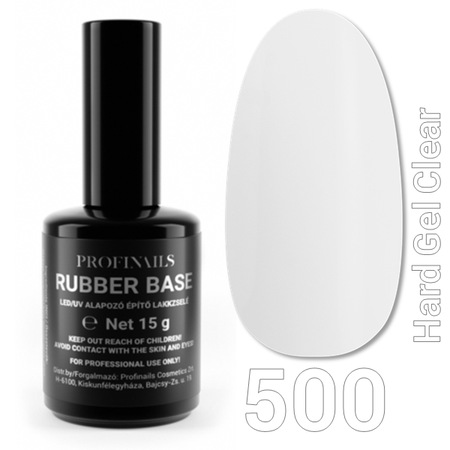 Profinails rubber base led/uv alapozó építőzselé 15g no.500 - eMAG.hu