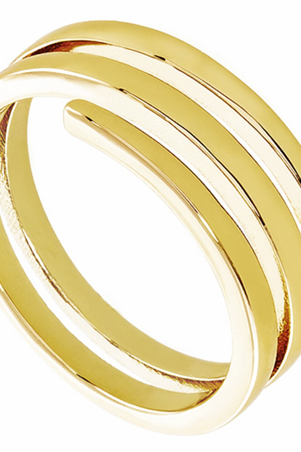 Loisir by Oxette, Inel placat cu aur de 14K - eMAG.ro