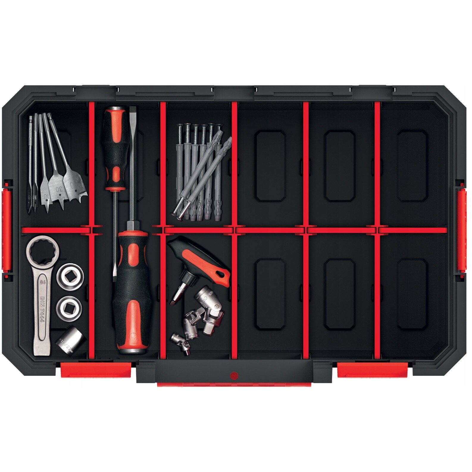 ORGANIZATOR DE SCULE, Kistenberg, KMS553515S MODUL, Negru - eMAG.ro