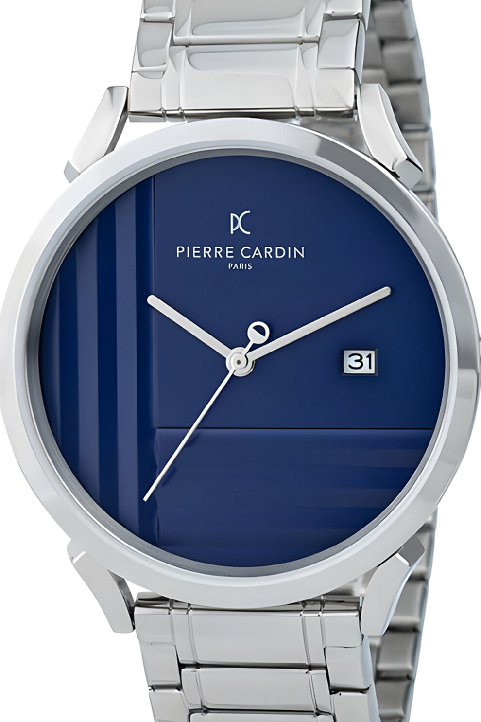 Pierre Cardin, Унисекс часовник от неръждаема стомана, Сребрист - eMAG.bg