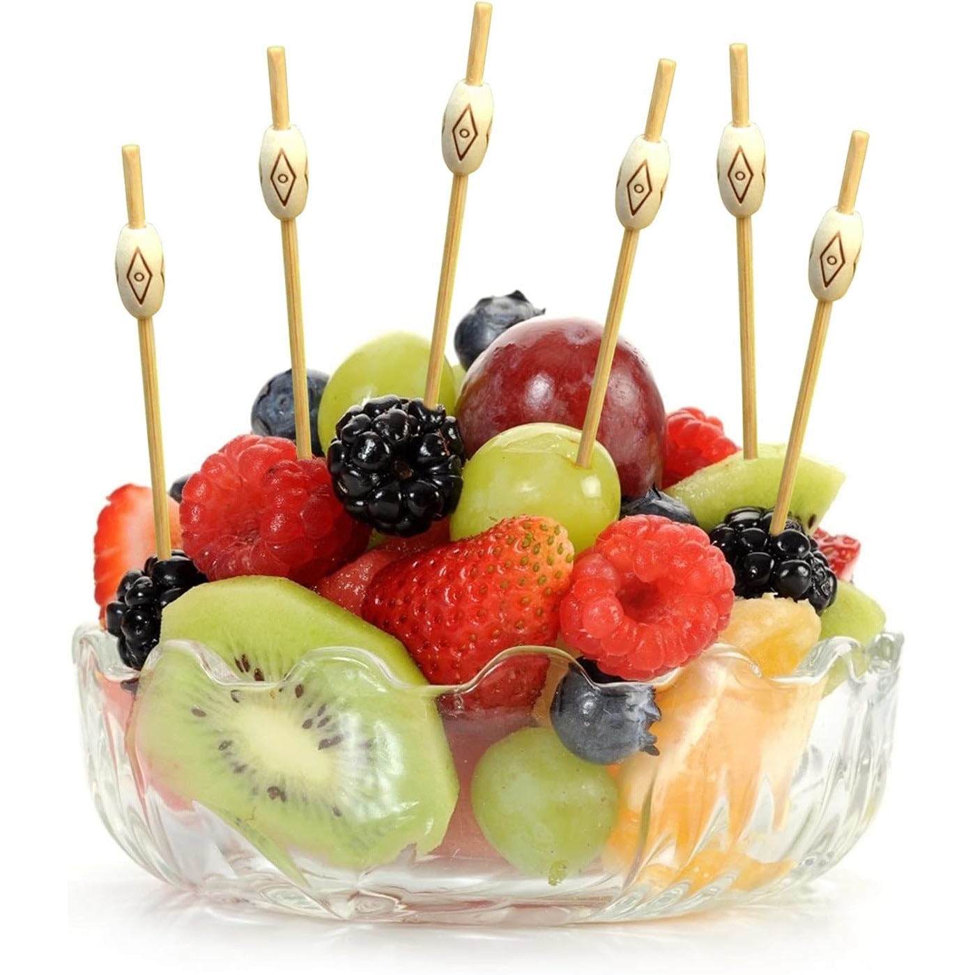 Set 100 scobitori aperitiv, Sunmostar, Lemn, Maro - eMAG.ro