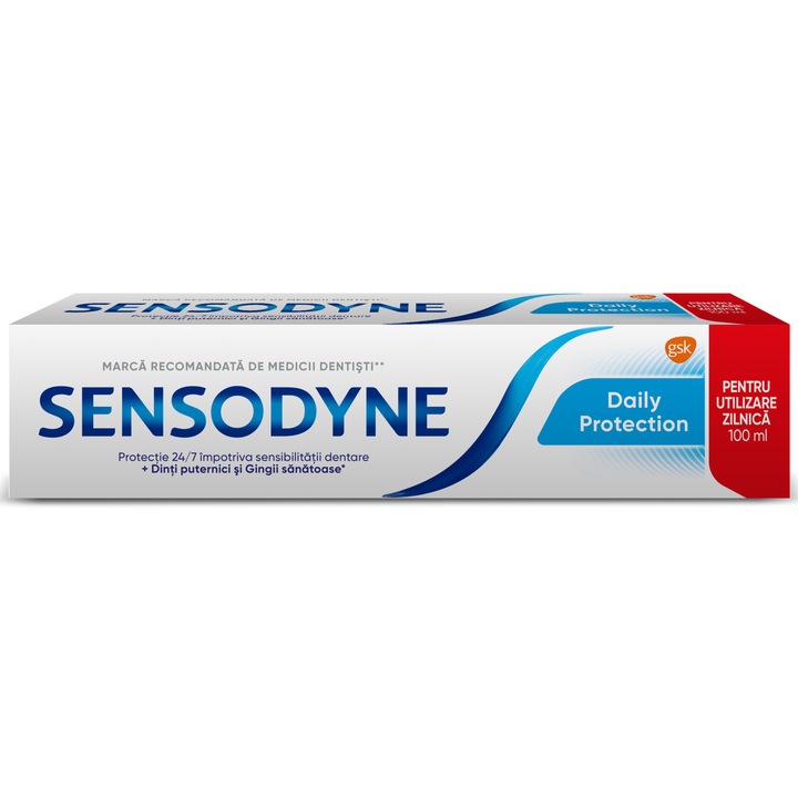 Pasta de dinti Sensodyne Daily Protection, 100 ml - eMAG.ro