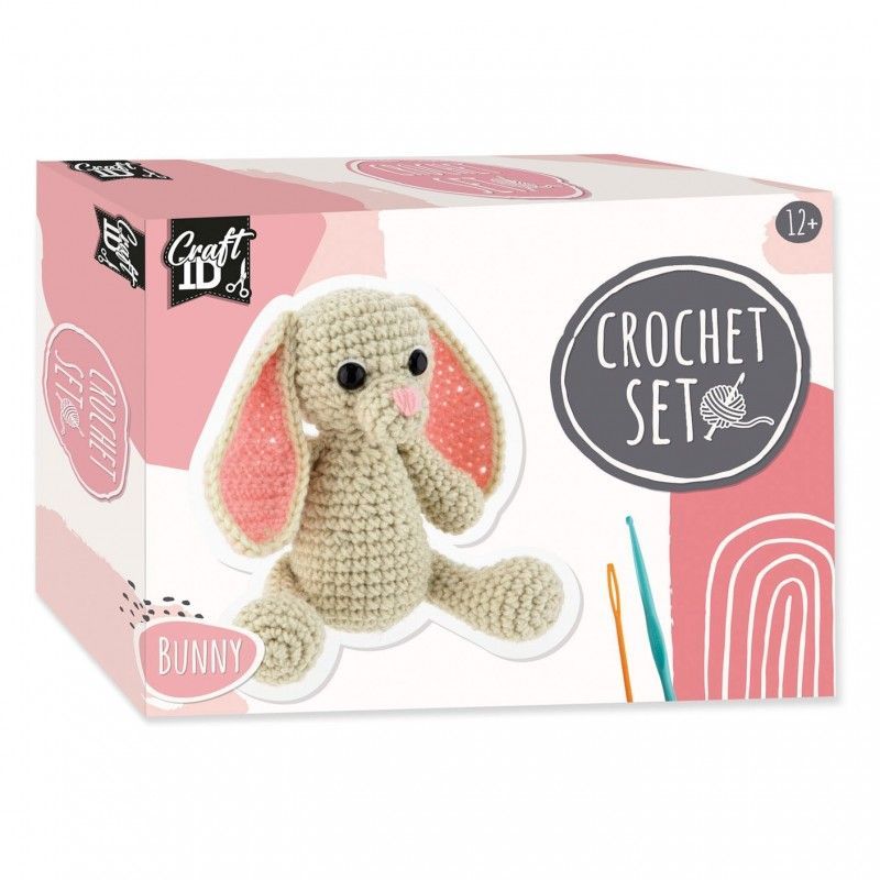 Set pentru crosetat Grafix Craft DIY Iepuras 8 piese - eMAG.ro