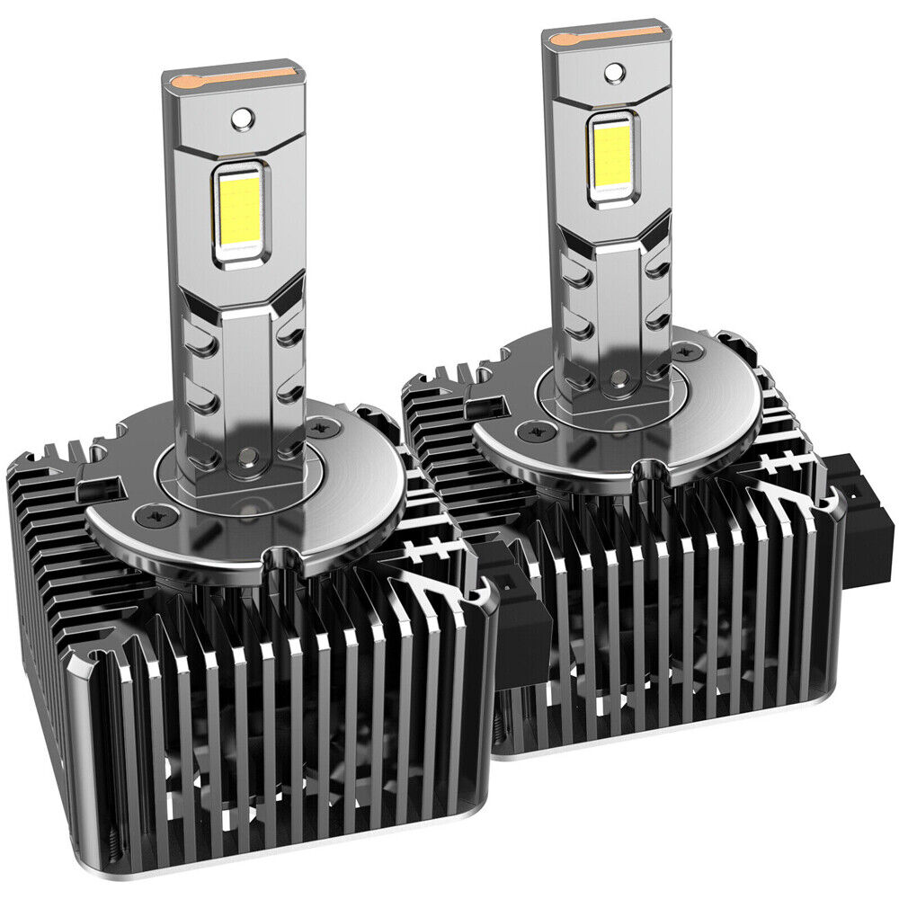 Set 2 becuri auto LED D3S, 40W, 6000K, 10000lm - eMAG.ro