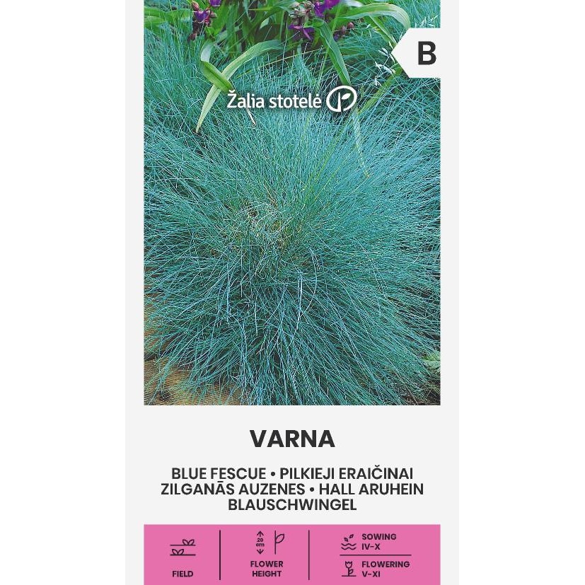 Seminte, Iarba Ornamentala Varna, Žalia Stotelė, plic, 0.5 grame - eMAG.ro